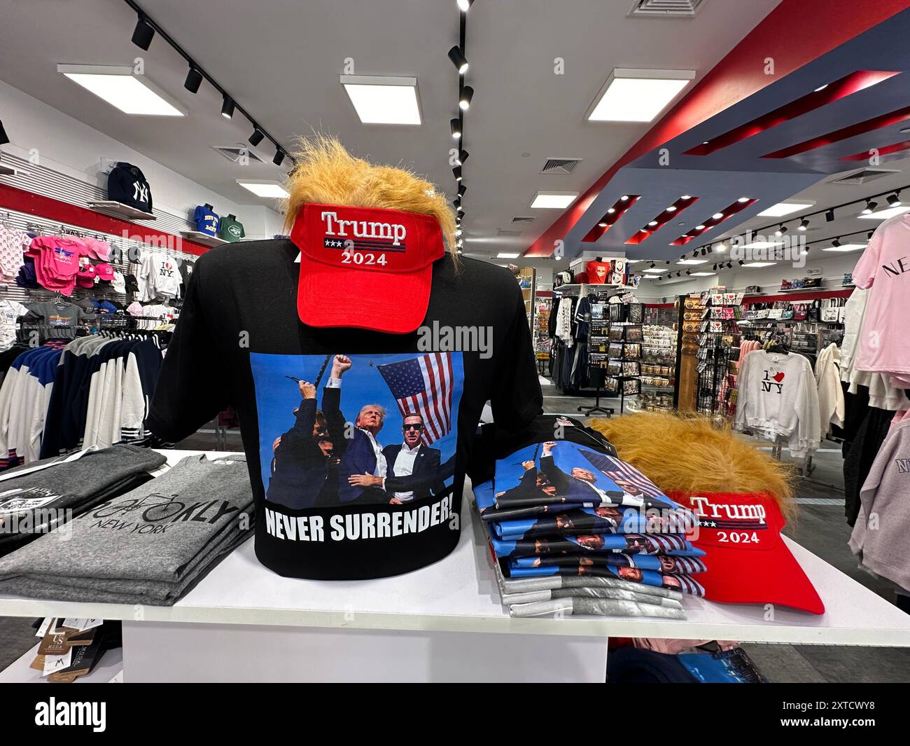 AMERICAN PRESIDENTIAL CAMPAIGN MERCHANDISING IN NEW YORK STORES Stock ...