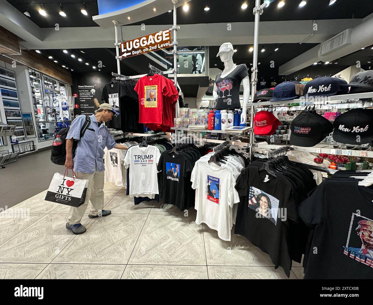 AMERICAN PRESIDENTIAL CAMPAIGN MERCHANDISING IN NEW YORK STORES Stock ...