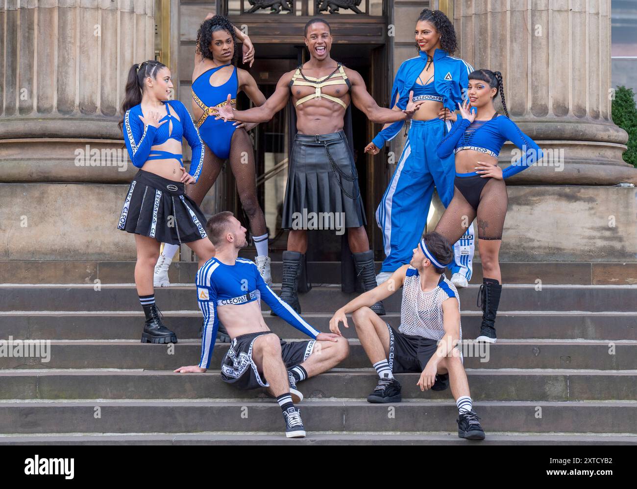 Emilie Louise Israel as Cleopatra and Marcellus Whyte as Mark Antony ...