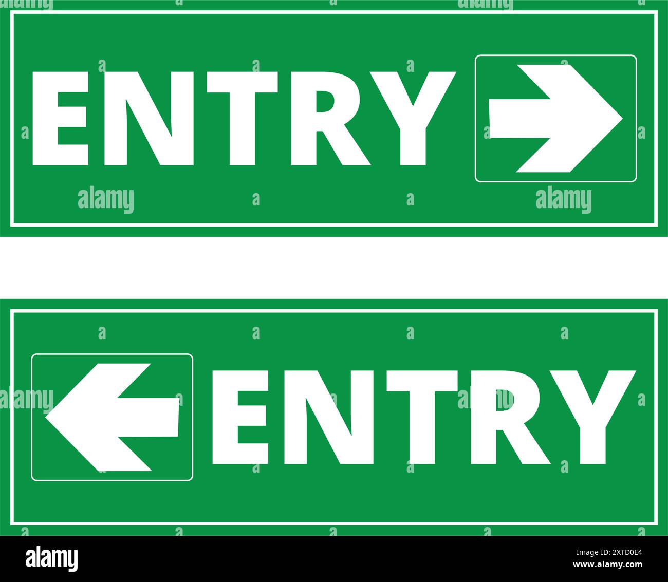 Door green letters signs hi-res stock photography and images - Alamy