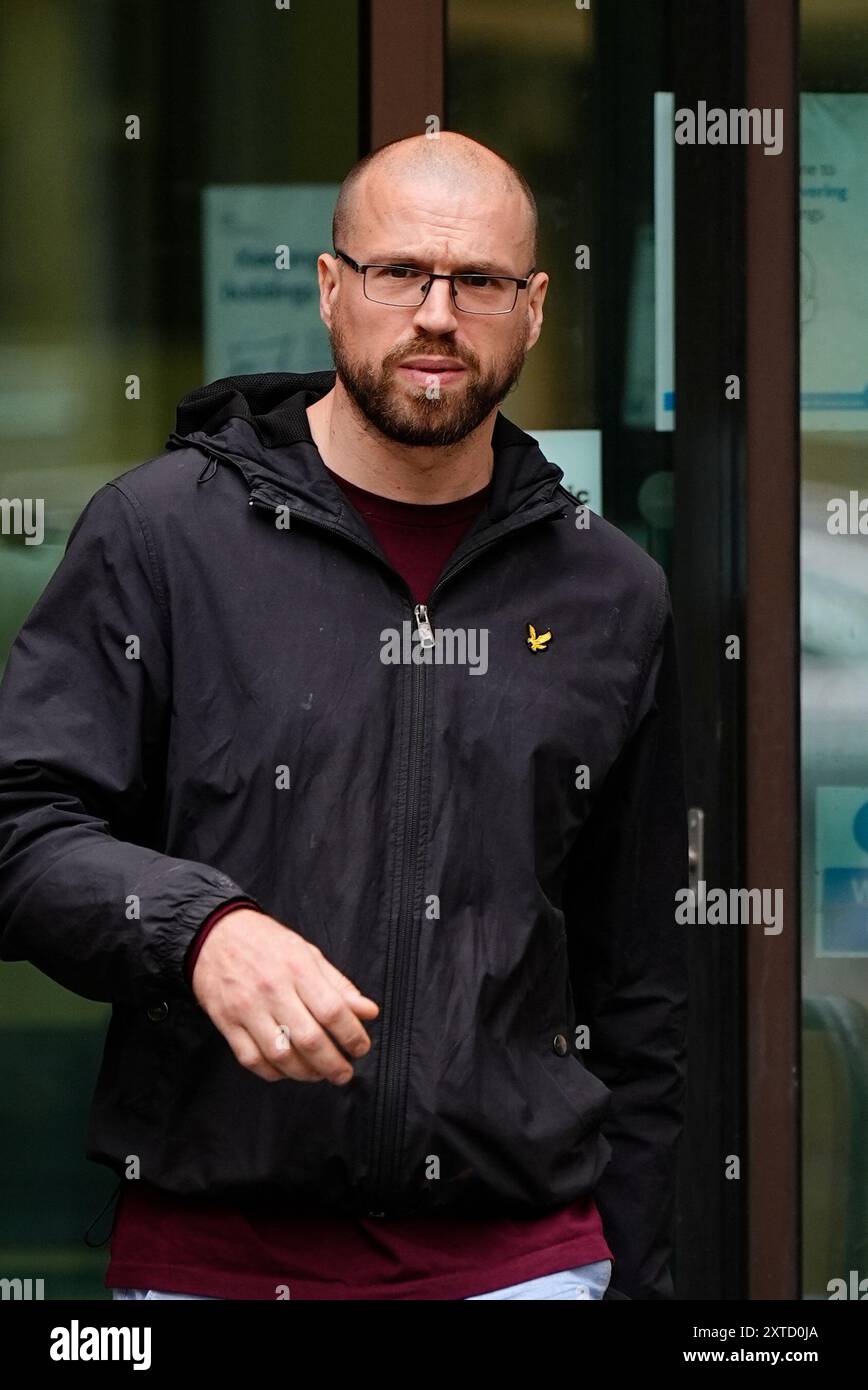 Craig Tunmore at Westminster Magistrates' Court, London, where he is ...