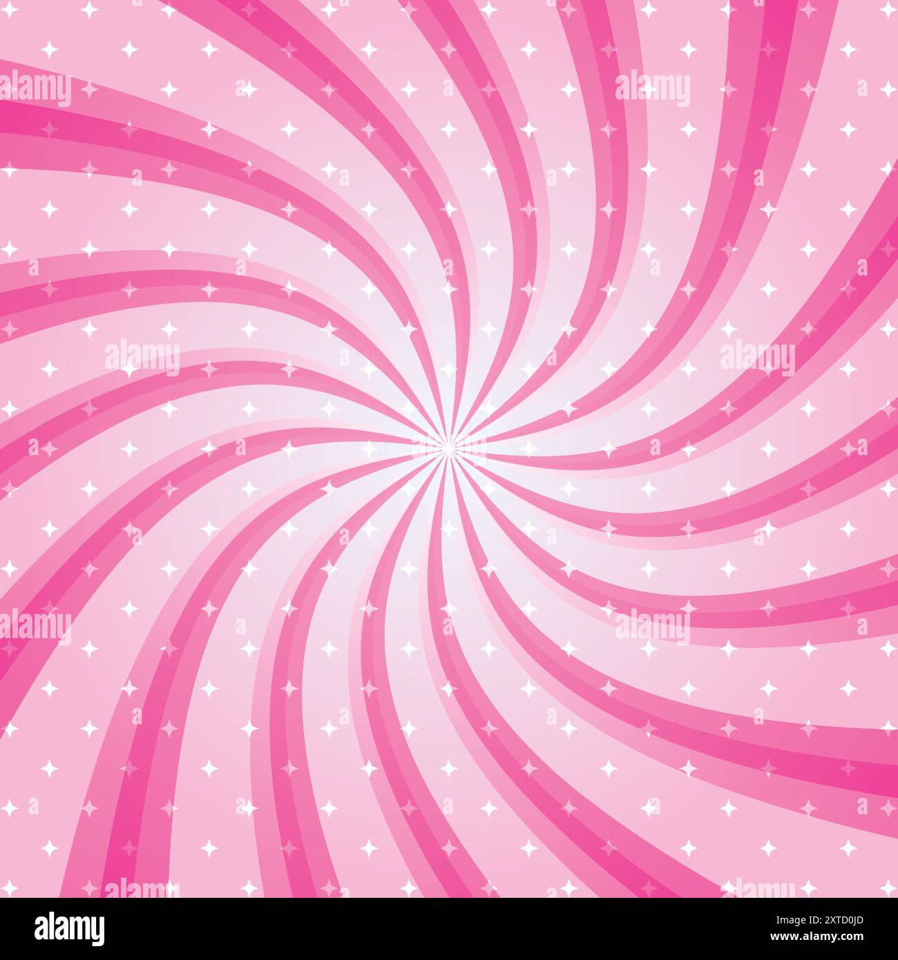 Sun ray vector abstract illustration. Retro and vintage summer pink ...