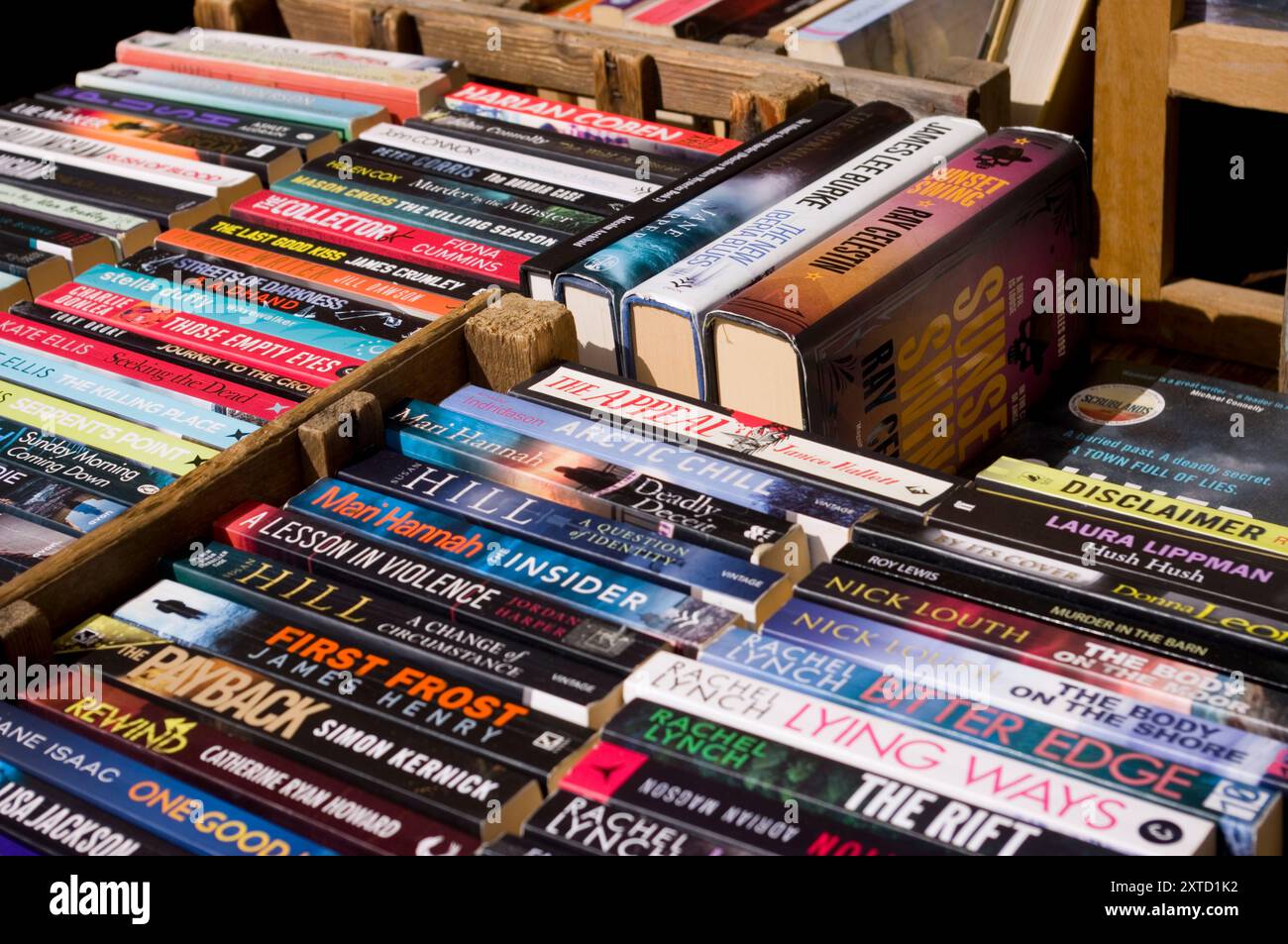 Second Hand Book Stall Stock Photo - Alamy