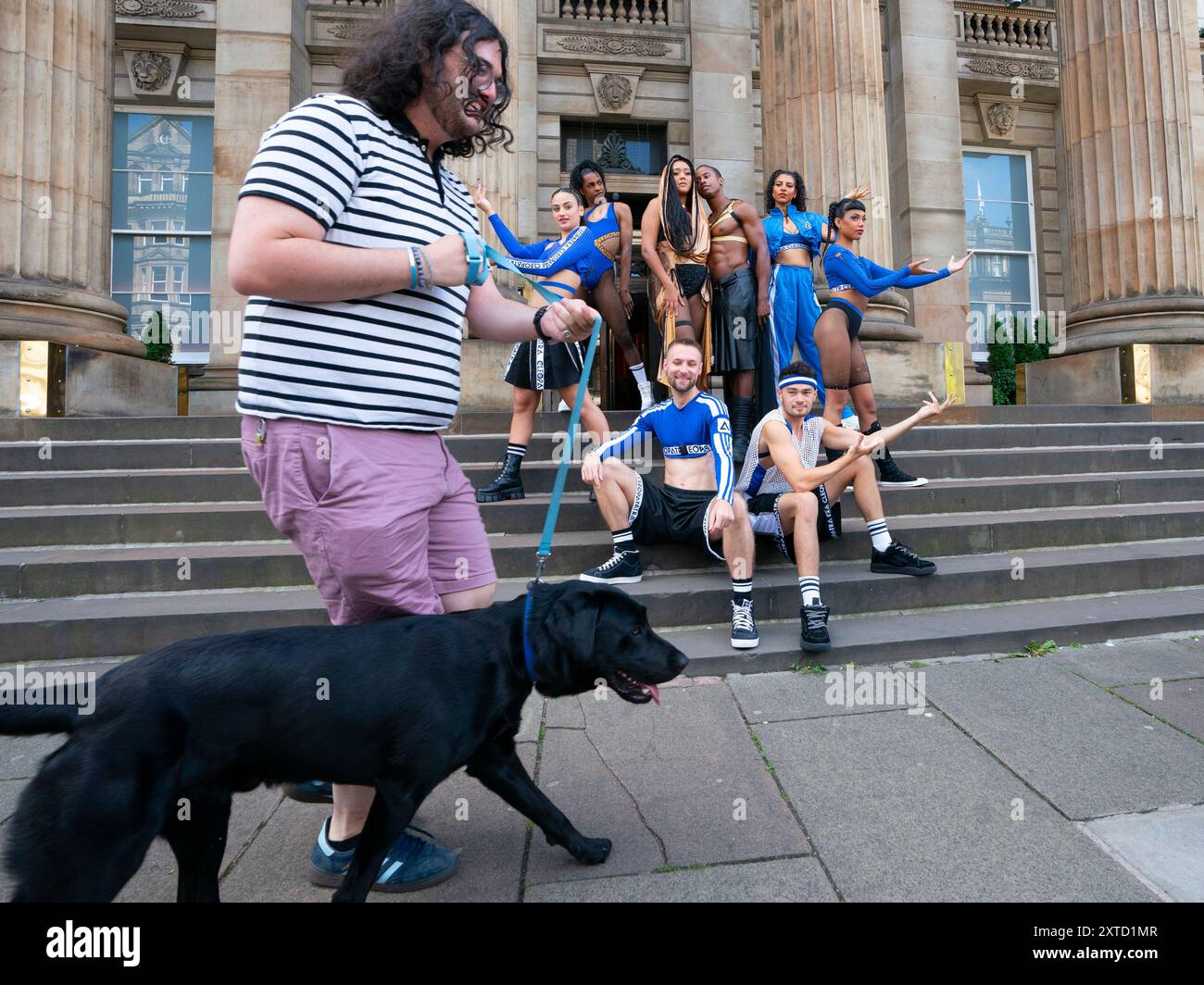 Edinburgh, Scotland, UK. 14th August 2024. Cast members from the show ...