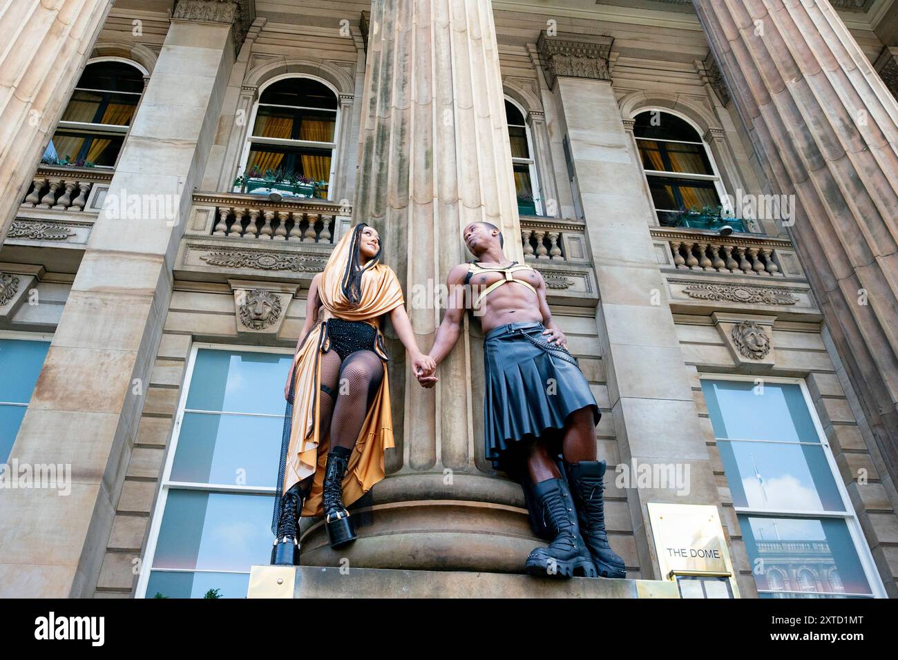 Edinburgh, Scotland, UK. 14th August 2024. Cast members from the show ...
