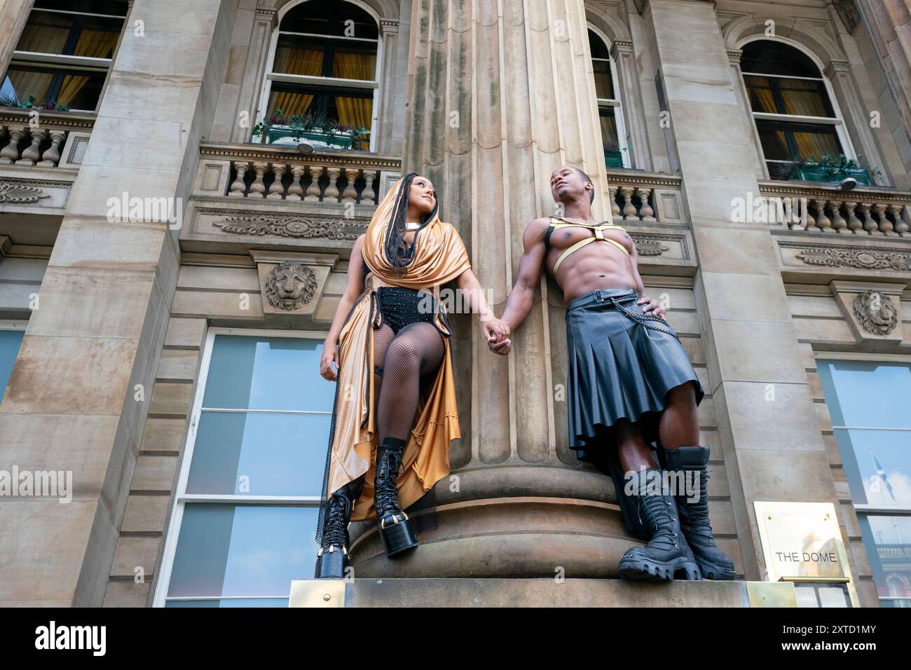 Edinburgh, Scotland, UK. 14th August 2024. Cast members from the show ...