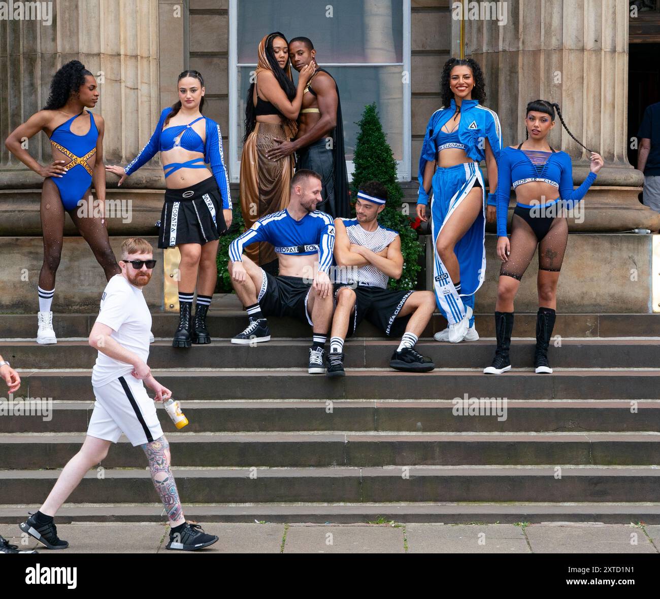 Edinburgh, Scotland, UK. 14th August 2024. Cast members from the show ...