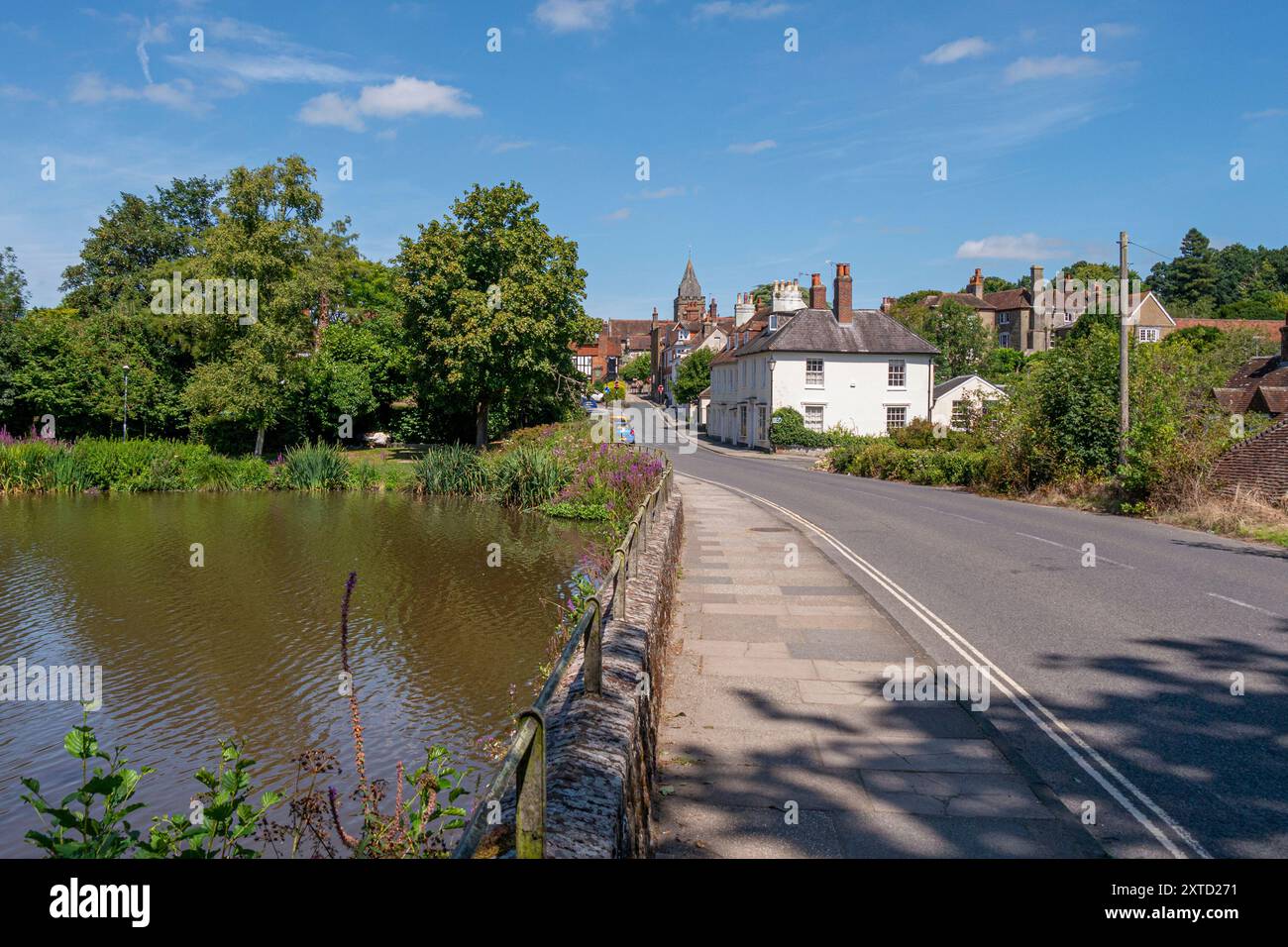 South Pond, Midhurst, West Sussex, UK Stock Photo - Alamy