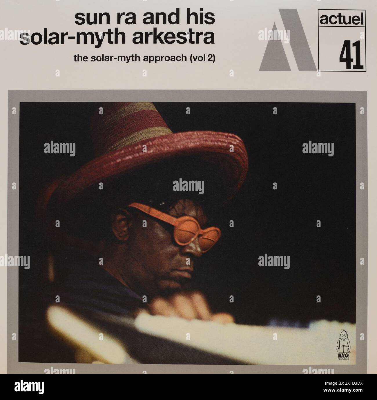 Vintage vinyl record cover. Sun Ra-the solar -myth approach (vol2 ...