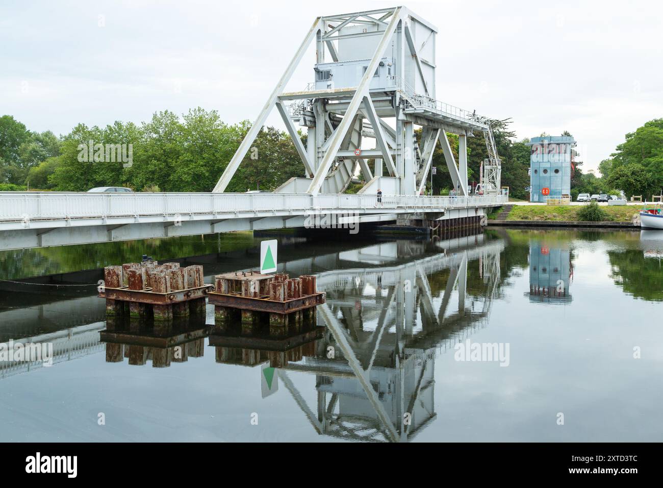 Pegasus Bridge, originally called the Bénouville Bridge after the ...