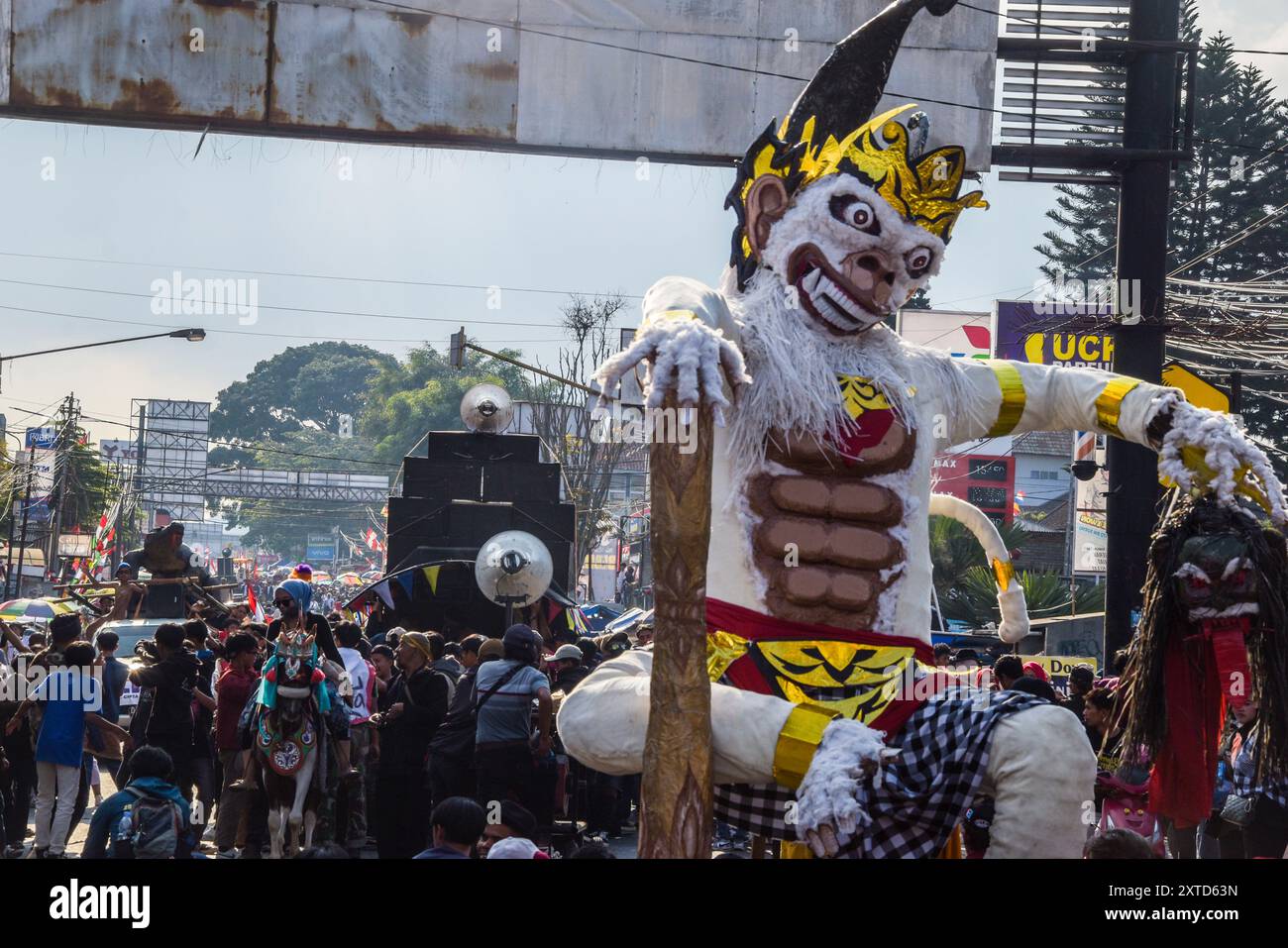 August 14, 2024, West Bandung Regency, West Java, Indonesia: Residents ...