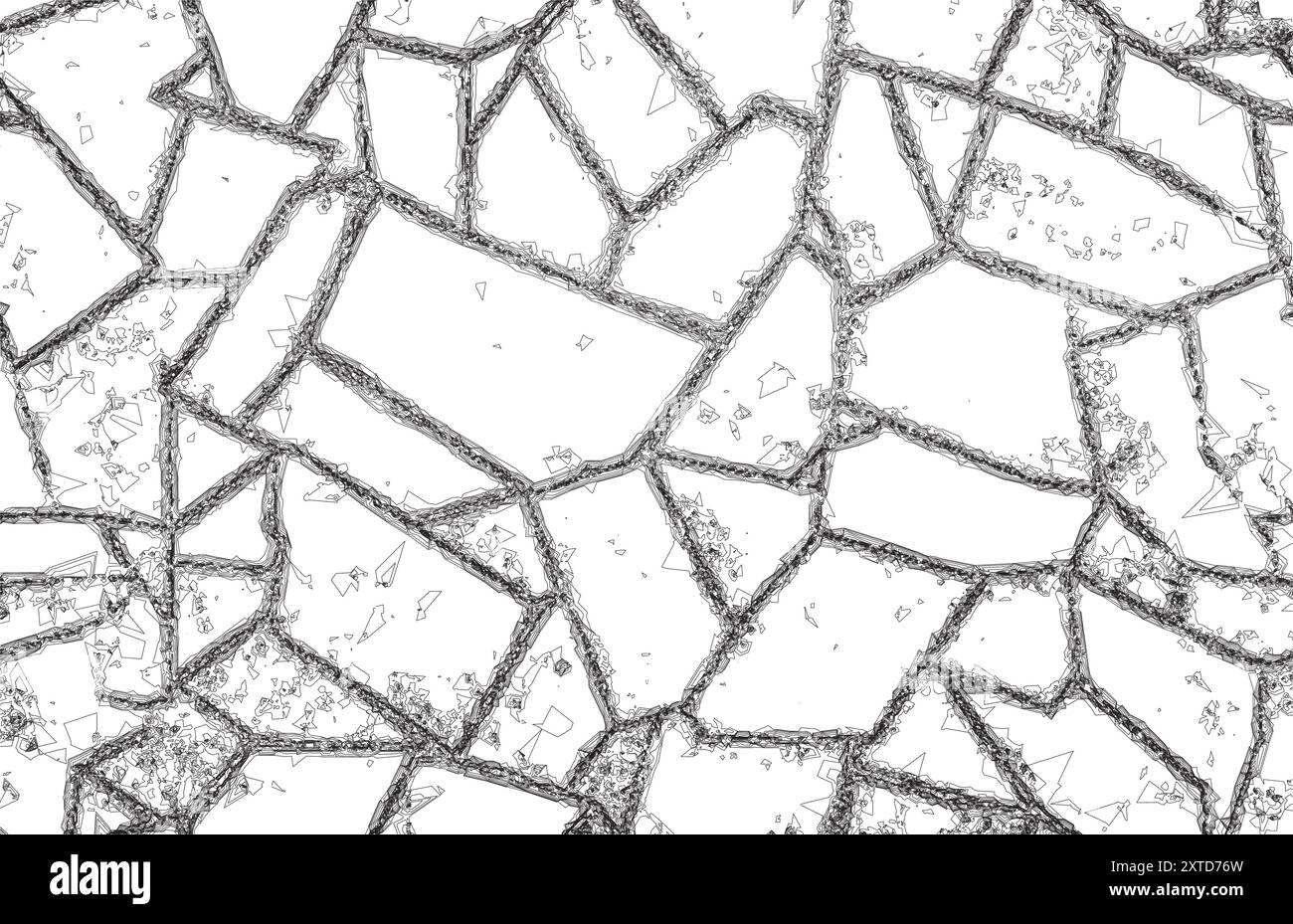 Large concrete wall Stock Vector Images - Alamy