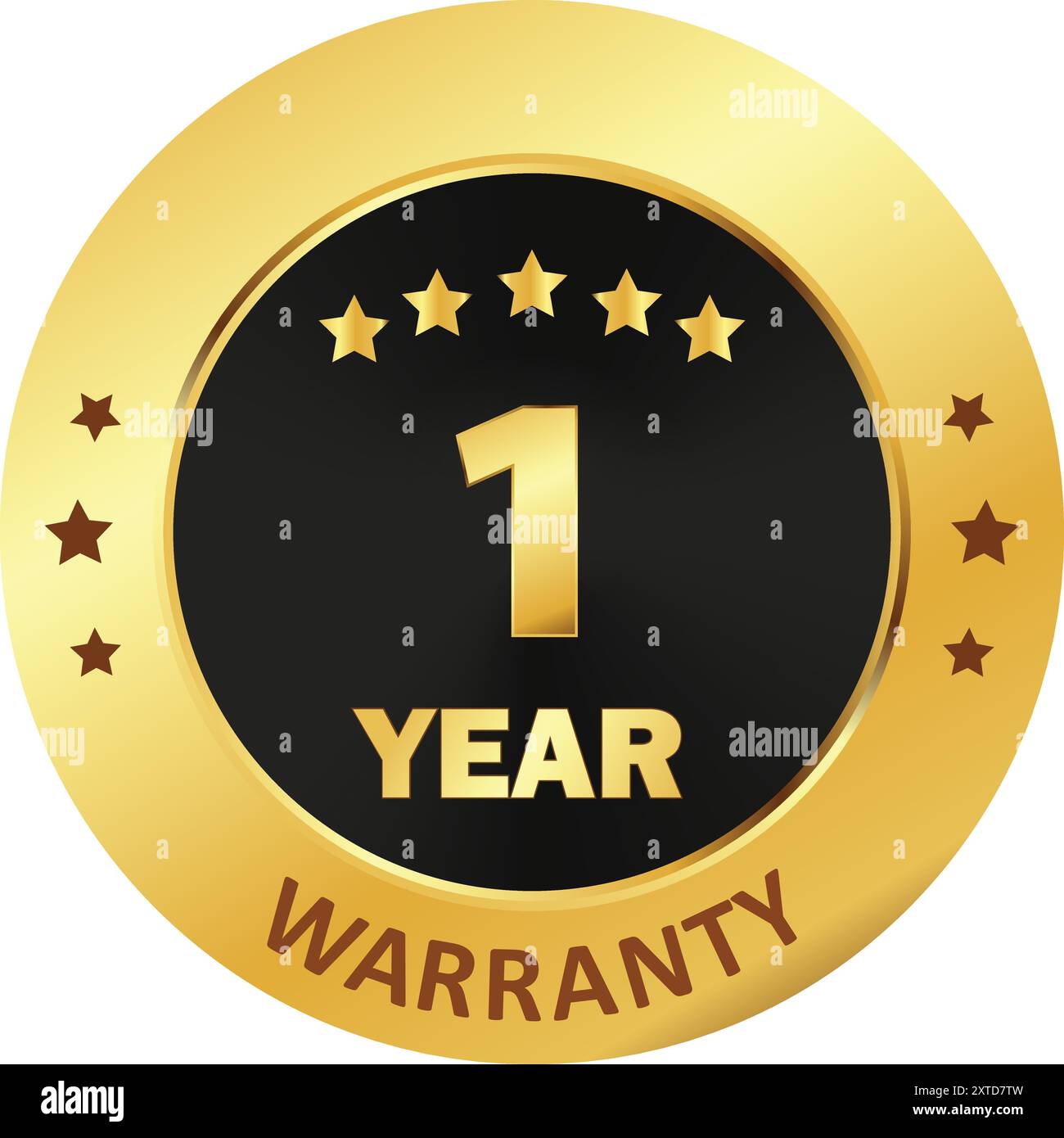 1 year Warranty Seal, warranty seal in Golden, one year warranty seal ...
