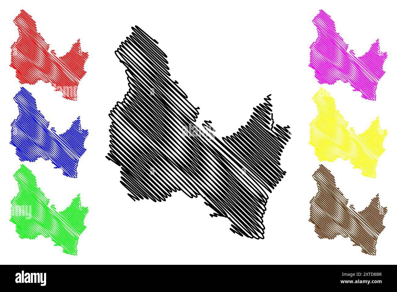Kempsey Shire (Commonwealth of Australia, New South Wales, NSW) map ...