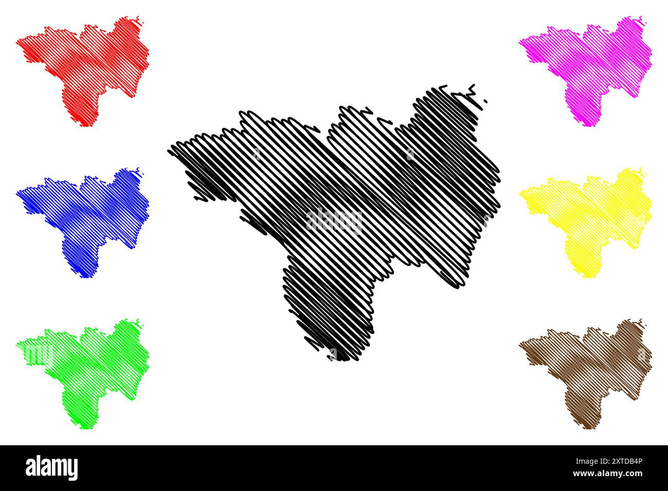 Hilltops Council (Commonwealth of Australia, New South Wales, NSW) map ...