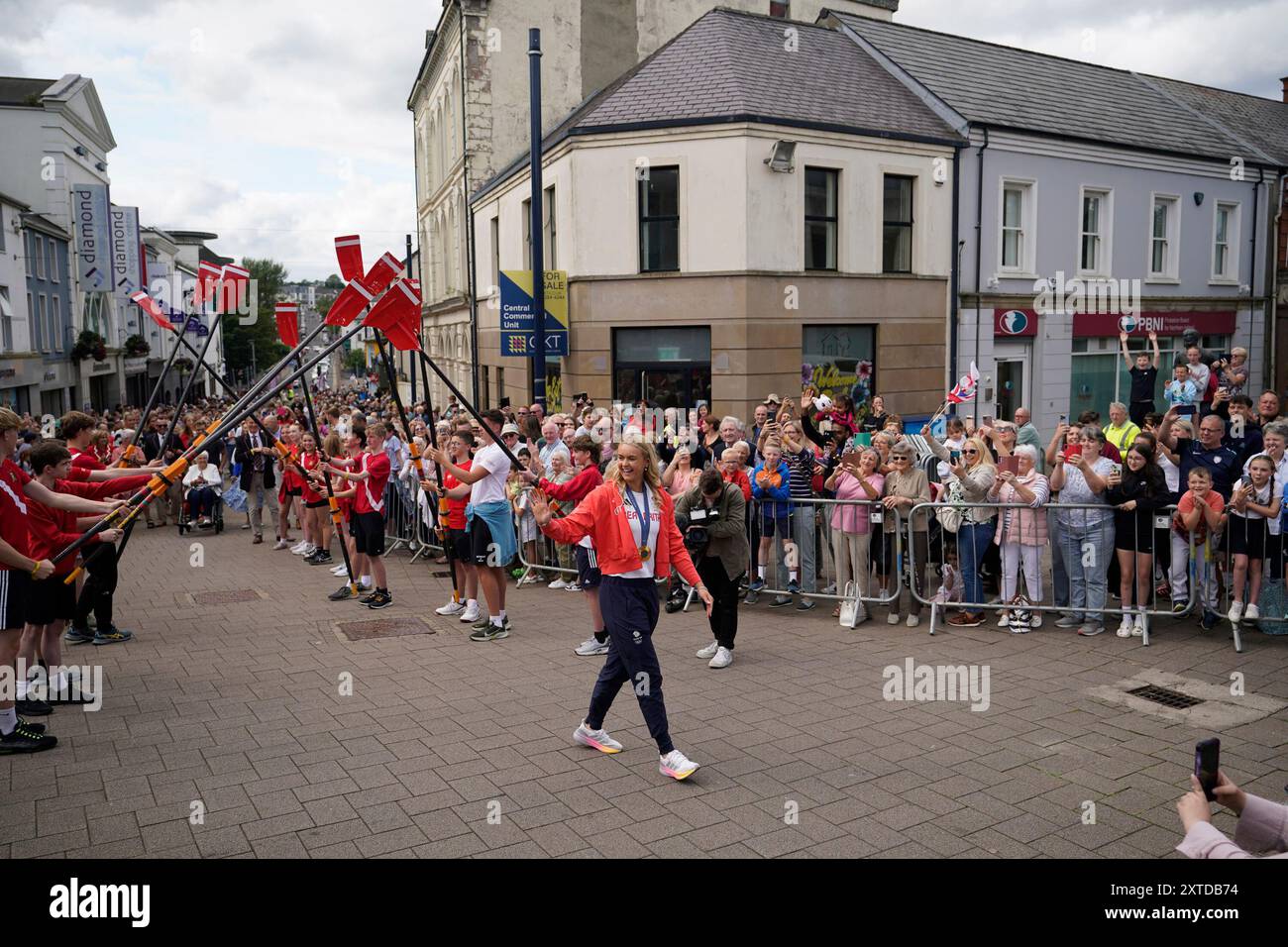 Team GB medal winner, rower Hannah Scott, who won gold in the Women's ...
