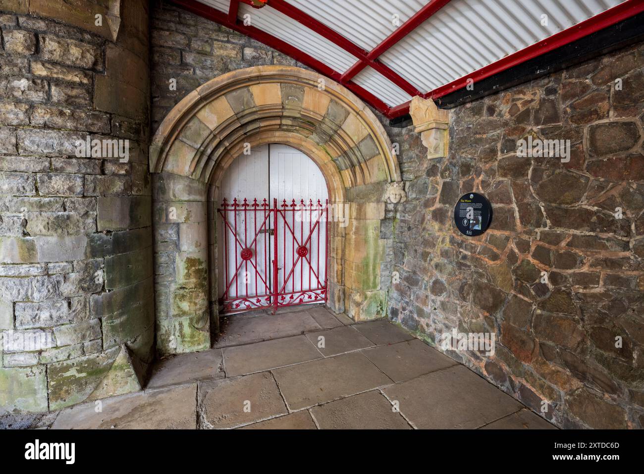 The Victorian first-class passenger entrance to the Imperial Hotel on ...