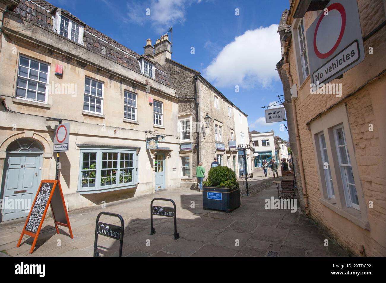 Independent shops and cafes in Corsham, Wiltshire in the United Kingdom ...