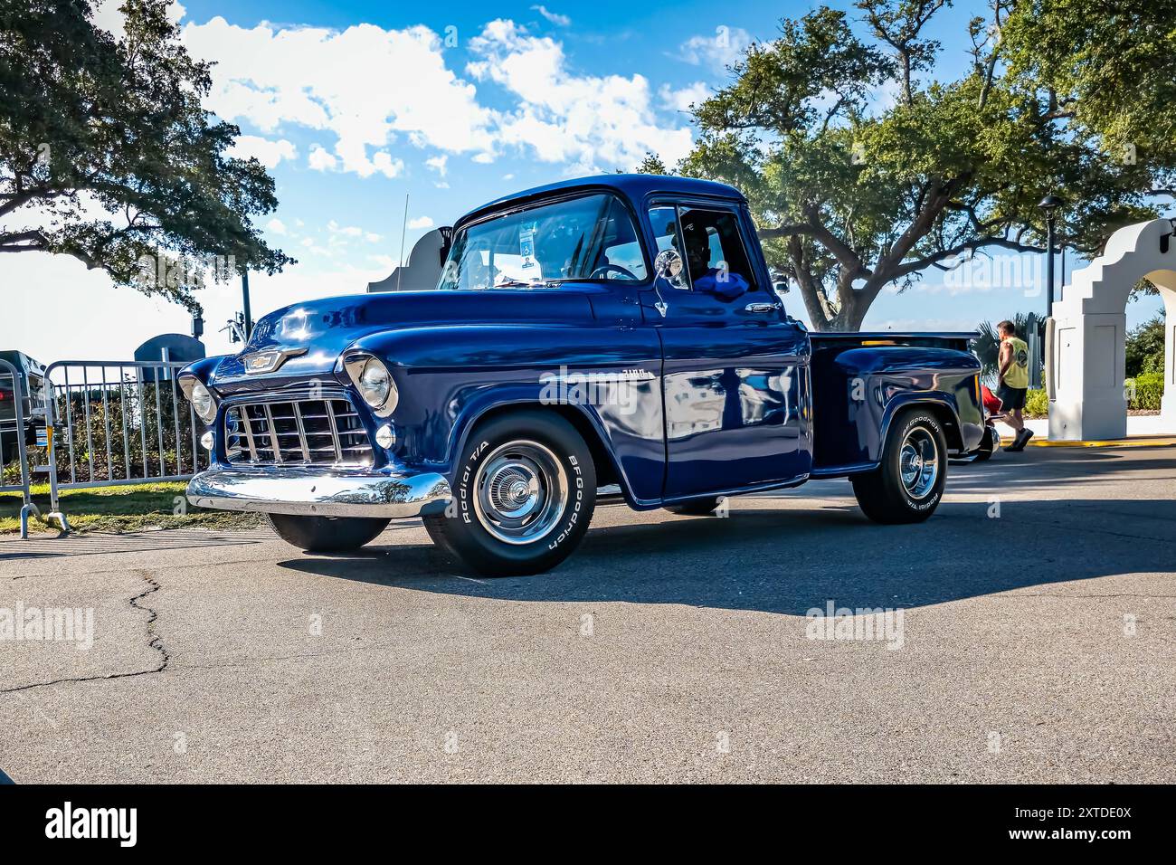 Gulfport, MS - October 02, 2023: Low perspective front corner view of a ...