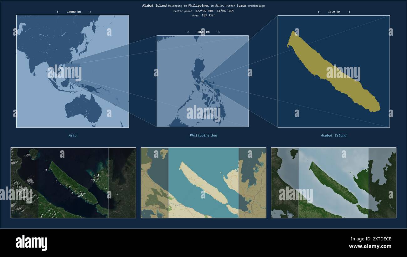 Alabat Island in the Philippine Sea - belonging to Philippines ...