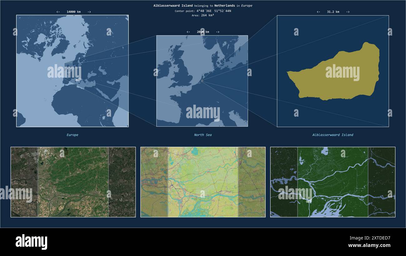 Shape alblasserwaard island in hi-res stock photography and images - Alamy