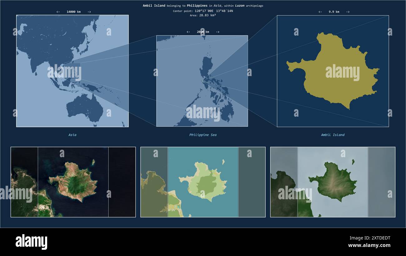 Ambil Island in the Philippine Sea - belonging to Philippines ...