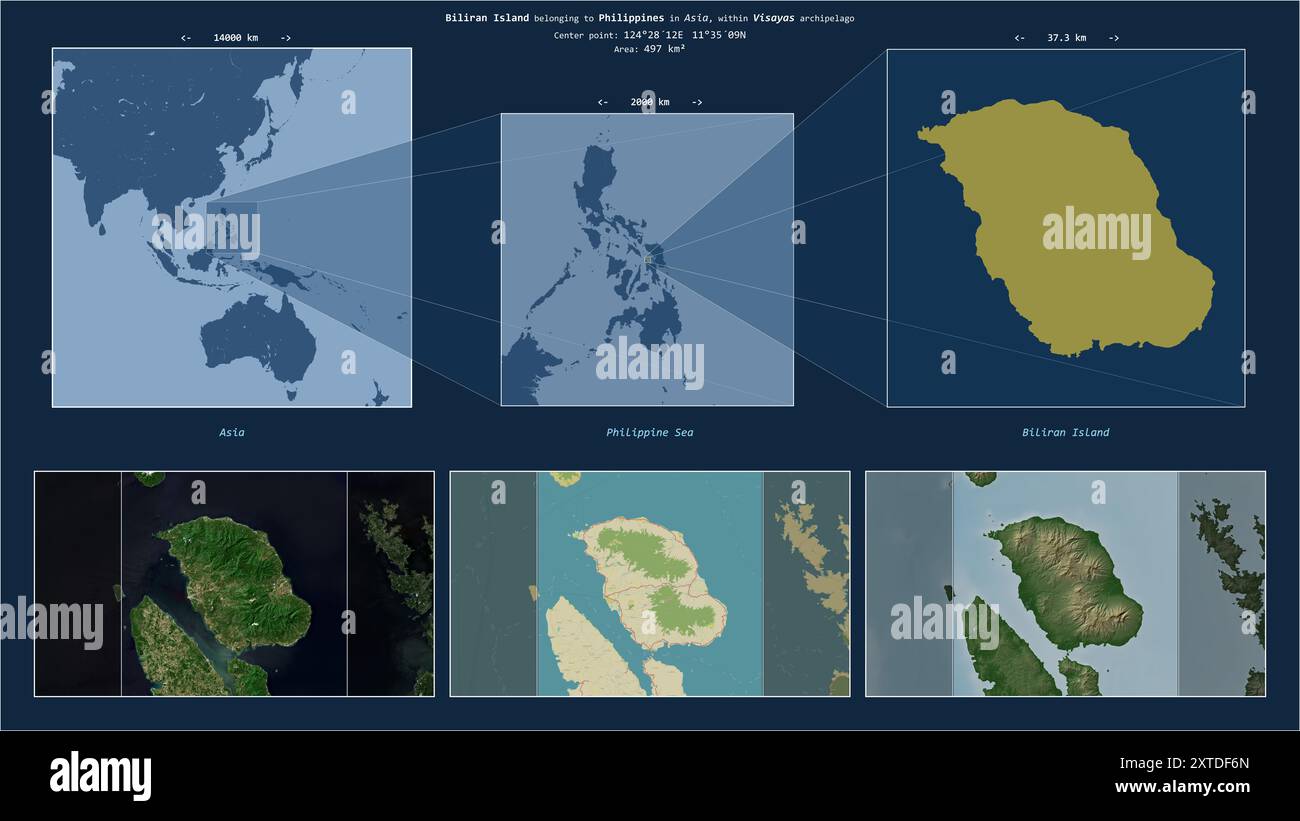 Biliran Island in the Philippine Sea - belonging to Philippines ...