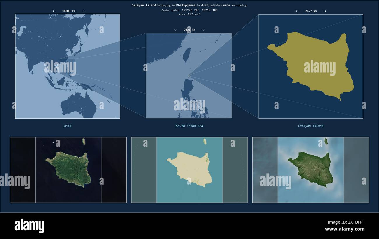 Calayan Island in the South China Sea - belonging to Philippines ...
