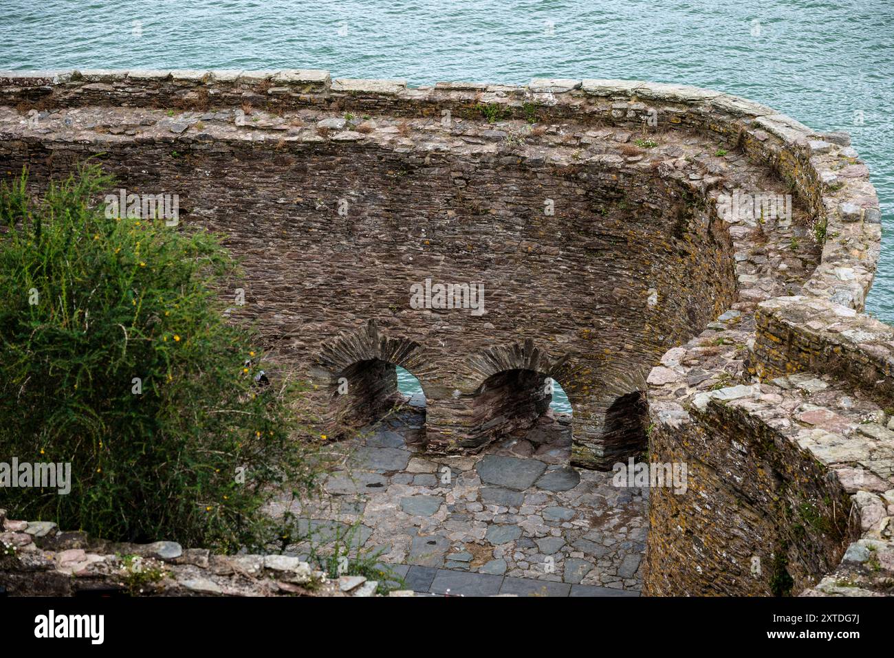Bayard's Cove Fort, a 16th-century artillery blockhouse built to defend ...