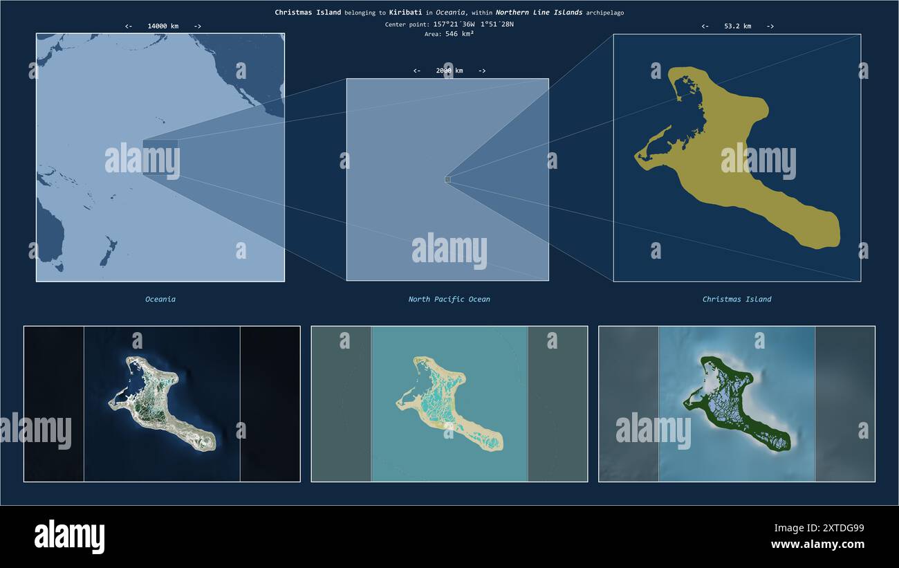 Christmas Island Pacific Ocean Map About Christmas Island Skinny