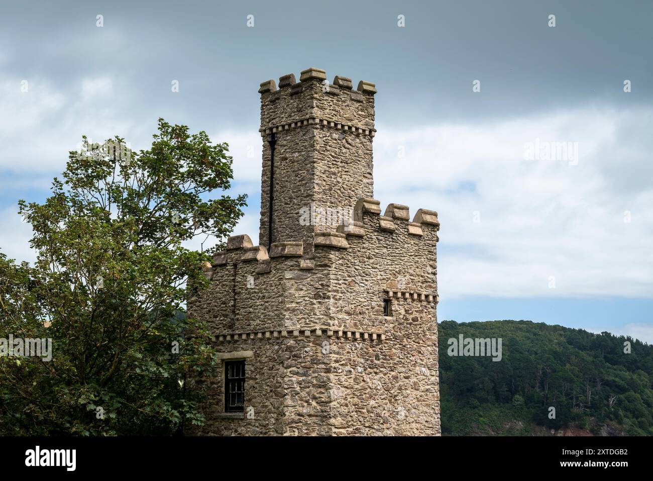 Dartmouth Castle, an artillery fort built to protect Dartmouth harbour ...
