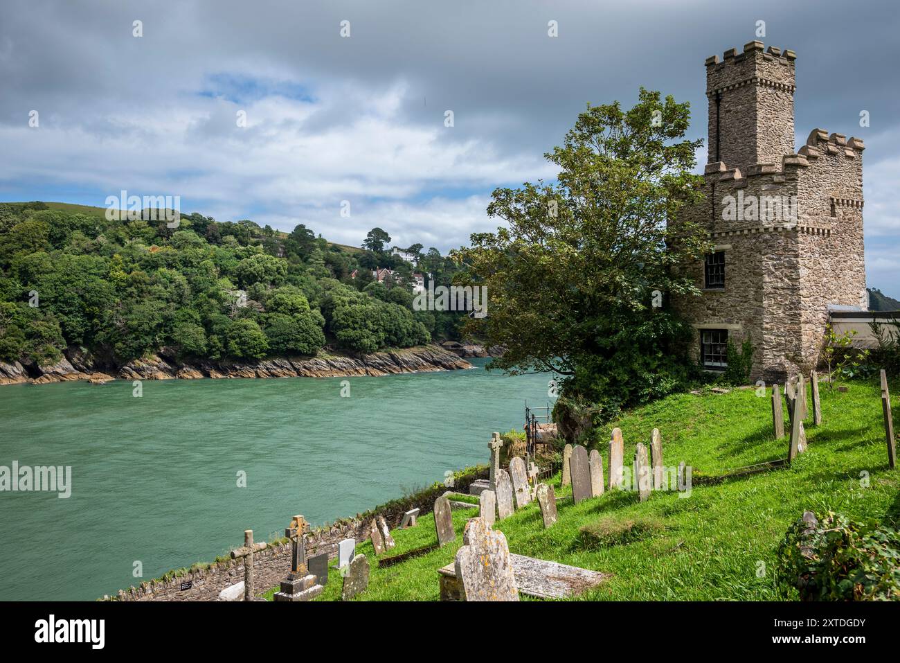 Dartmouth Castle, an artillery fort built to protect Dartmouth harbour ...