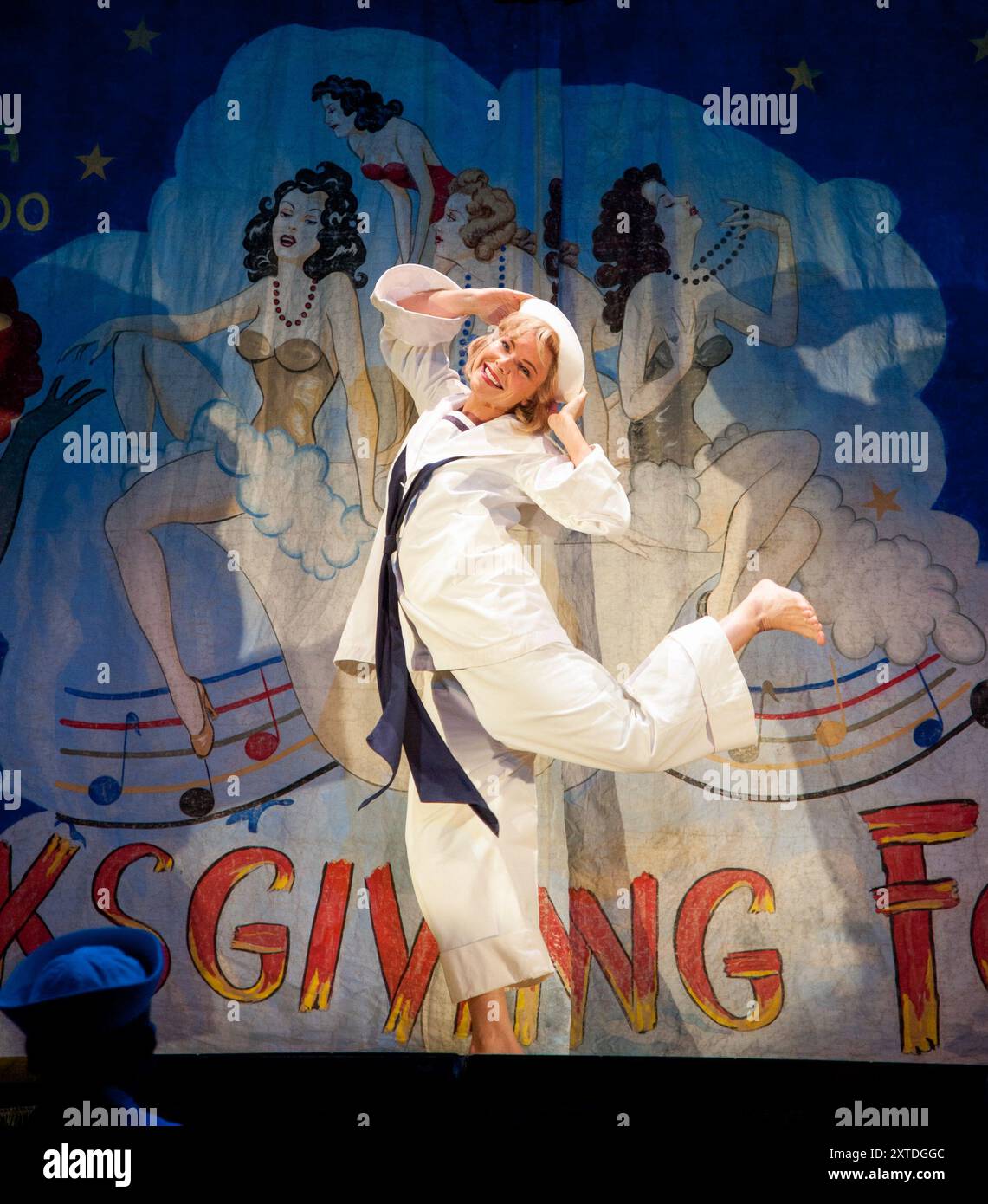 Samantha Womack (Nellie Forbush) in SOUTH PACIFIC at the Barbican ...