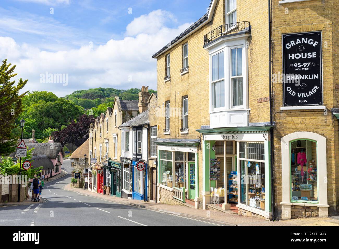 Shanklin old village Isle of Wight - Grange House Grange gift shop on ...