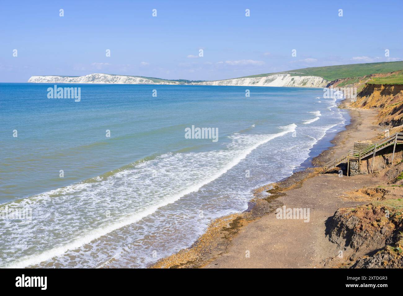 Compton beach steps hi-res stock photography and images - Alamy