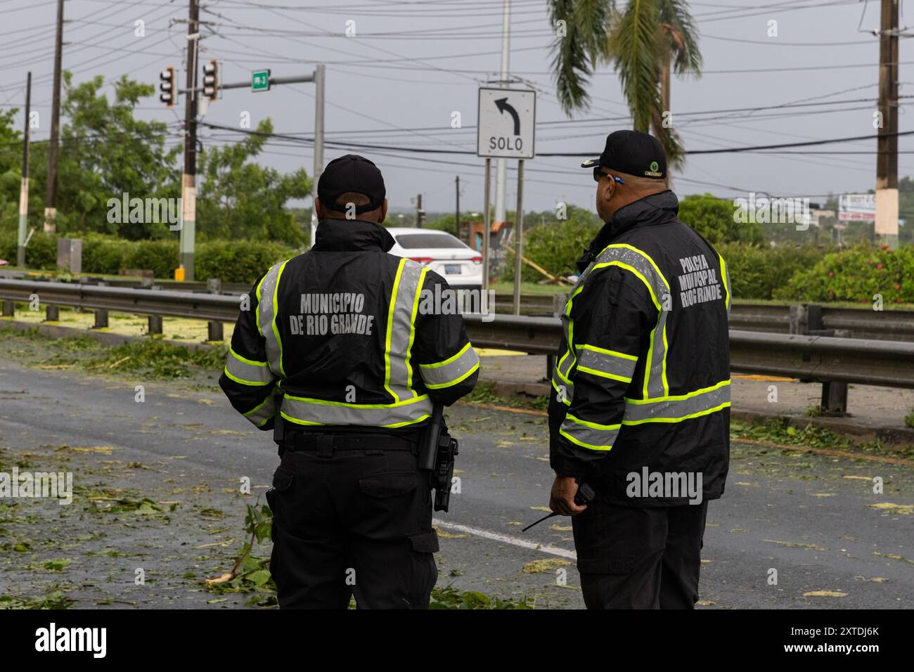 Puerto Rico police and emergency services coordinate traffic amid ...