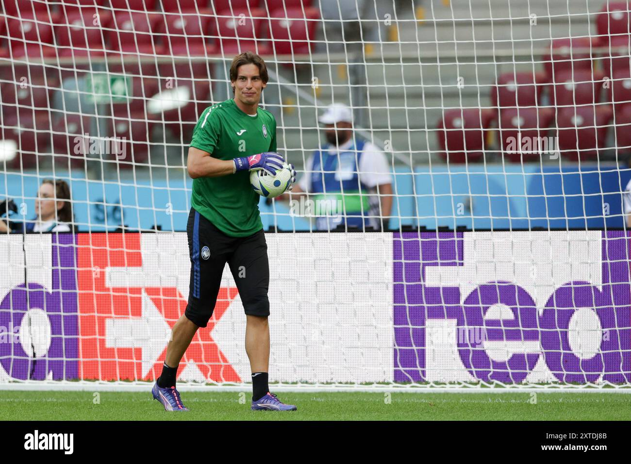 Marco Carnesecchi of Atalanta Bergamo seen in action during the ...