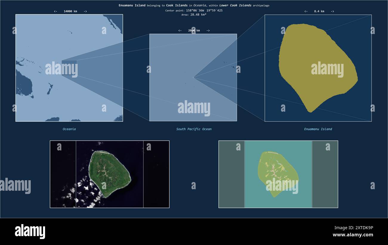 Lower cook islands hi-res stock photography and images - Alamy