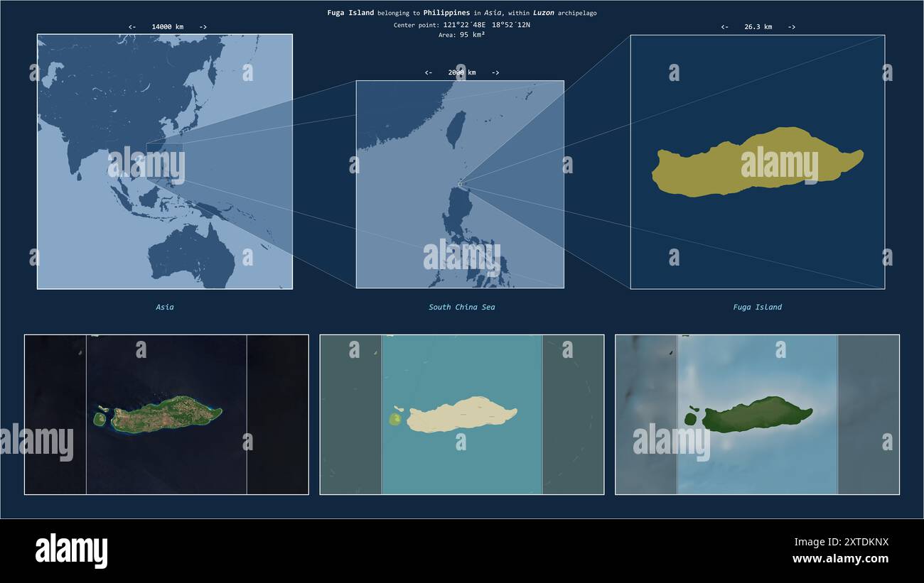 Fuga Island in the South China Sea - belonging to Philippines ...