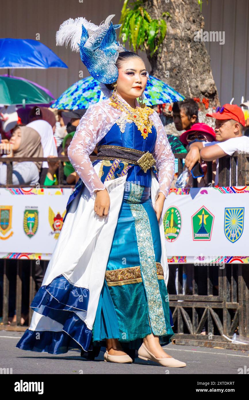 Javanese cloth on the 3rd BEN Carnival Stock Photo - Alamy