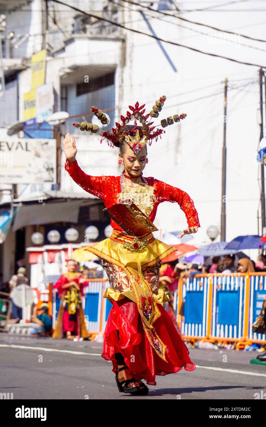 Javanese cloth on the 3rd BEN Carnival Stock Photo - Alamy