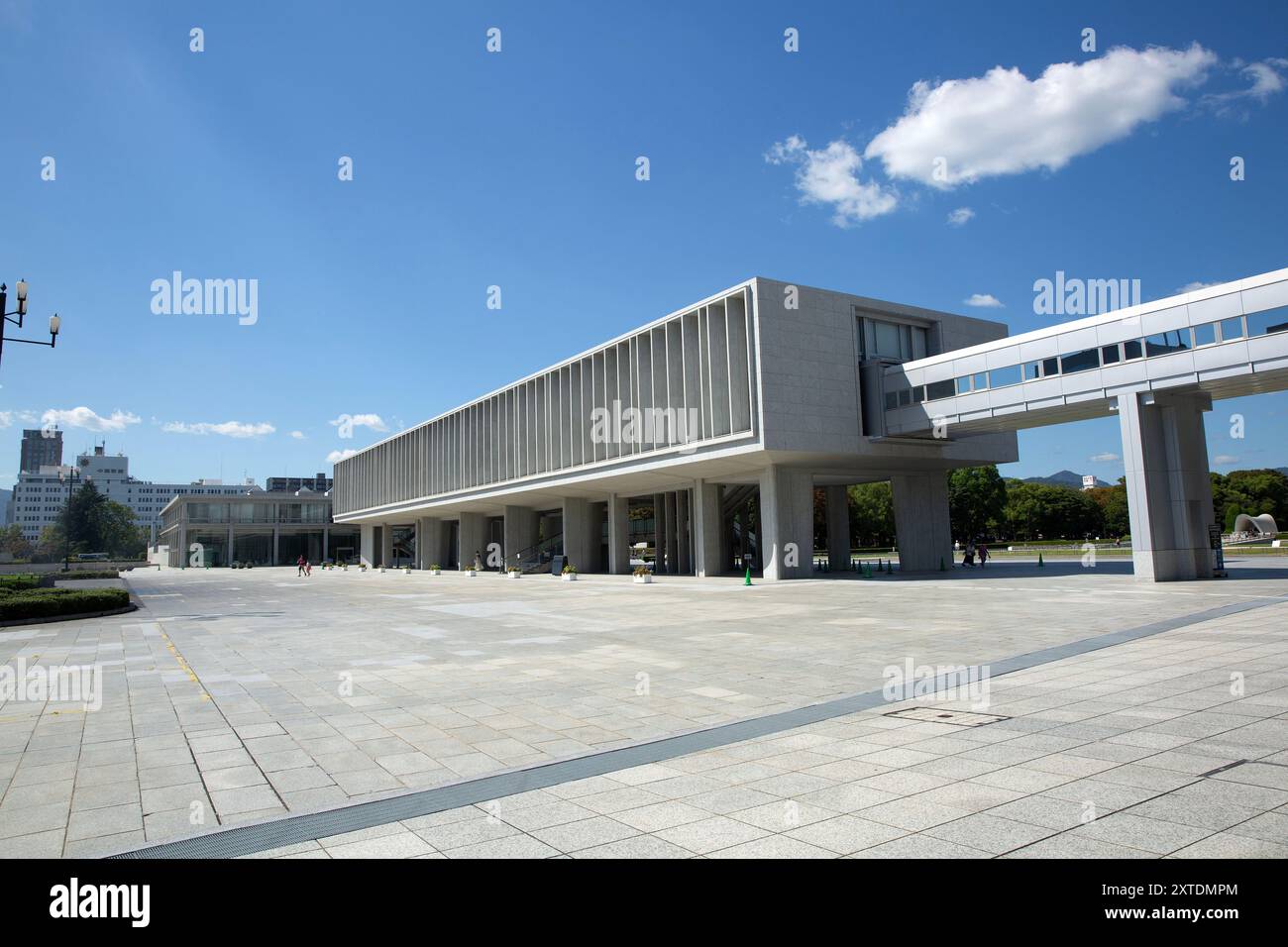 Hiroshima Peace Memorial Museum, Hiroshima City, Hiroshima, Japan Stock ...