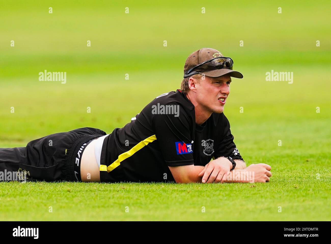 Bristol, UK, 14 August 2024. Gloucestershire's Miles Hammond during the ...