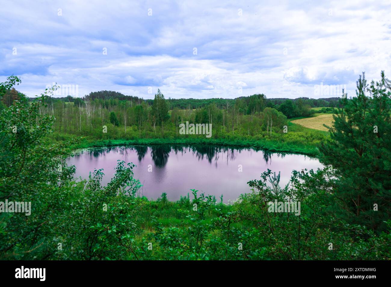 God's Eye lake in Braslau lakes national park, Belarus Stock Photo - Alamy