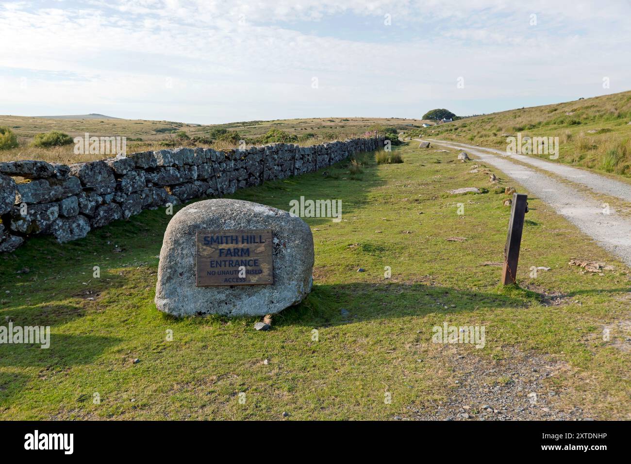The entrance to Smith Hill Farm, near lower Cherry brook bridge, of the ...