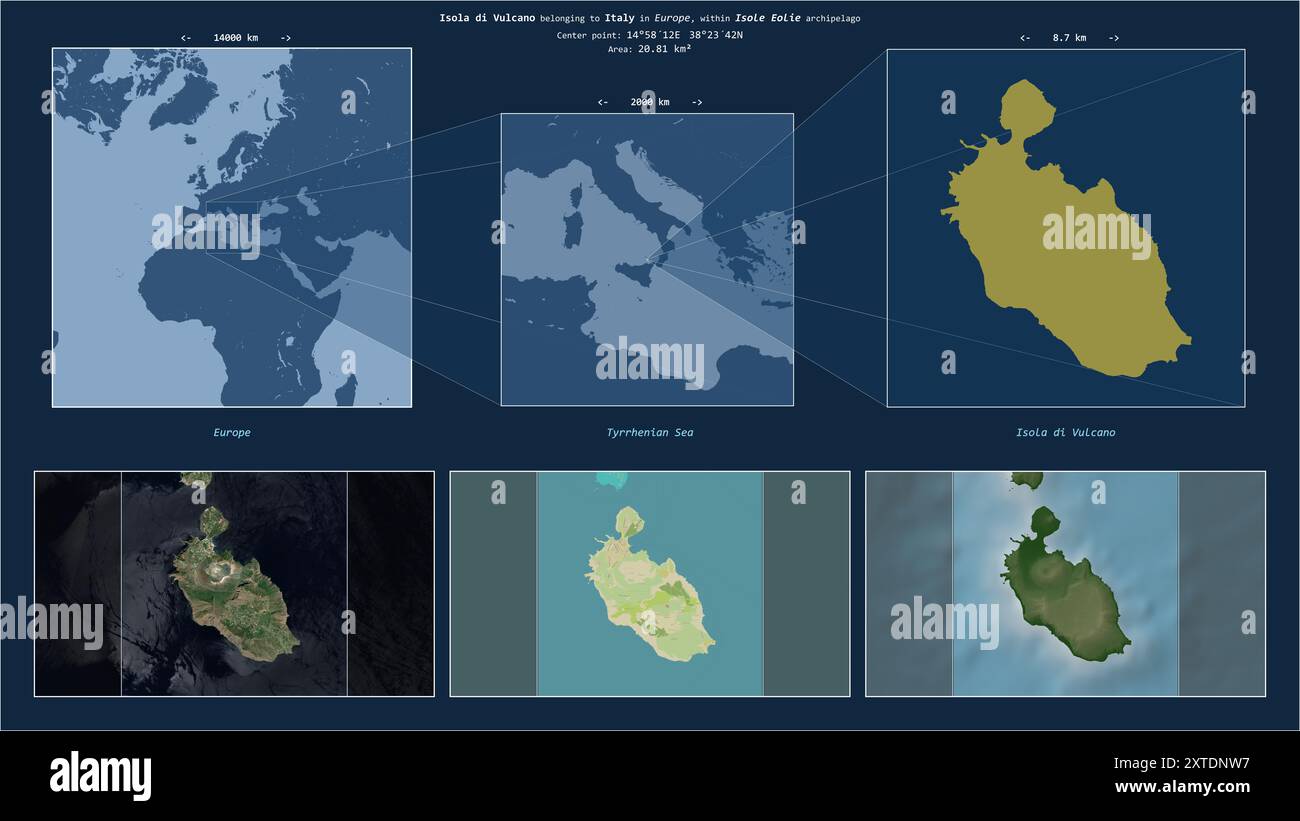 Isola vulcano isole eolie hi-res stock photography and images - Alamy