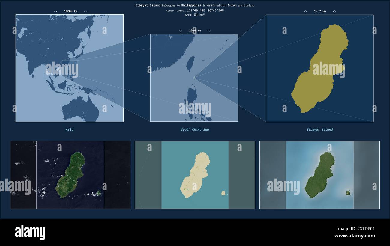 Itbayat Island in the South China Sea - belonging to Philippines ...