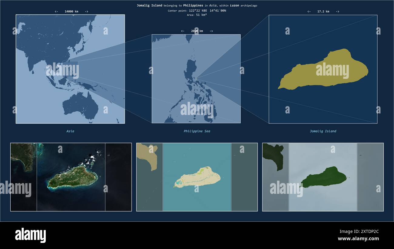 Jomalig Island in the Philippine Sea - belonging to Philippines ...