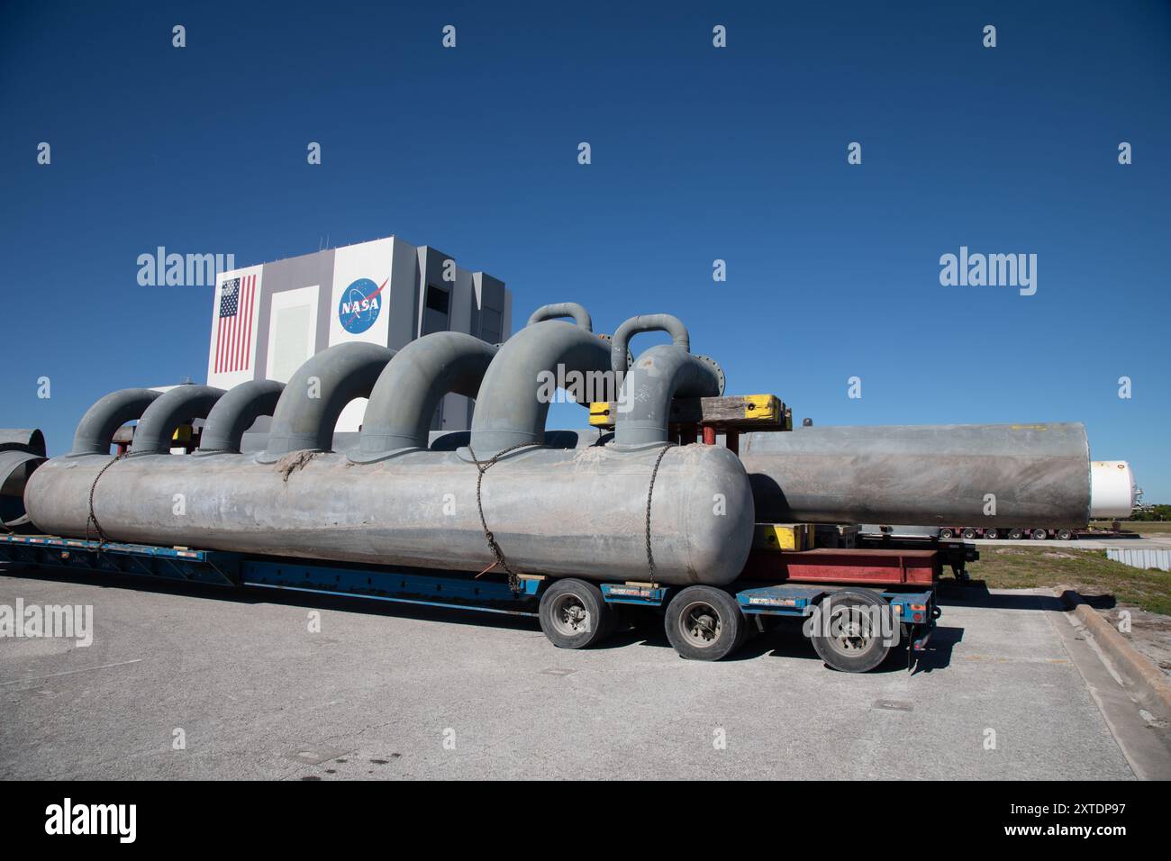 Kennedy Space Center, USA. 16th Jan, 2023. New SpaceX water deluge ...