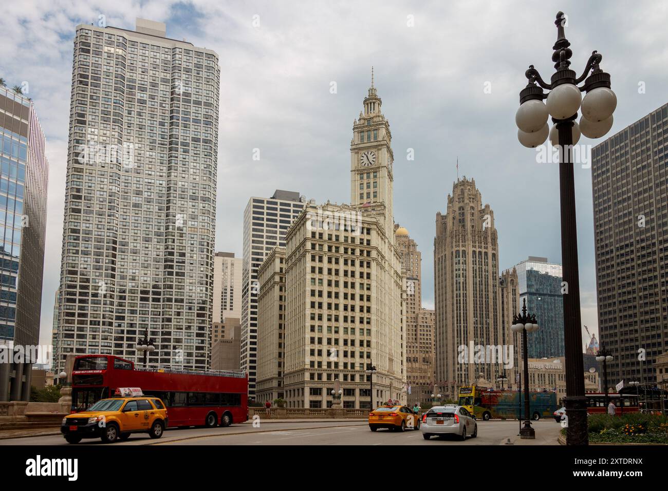 The Wrigley Building, Tribune Tower and Modern Architecture Tower ...